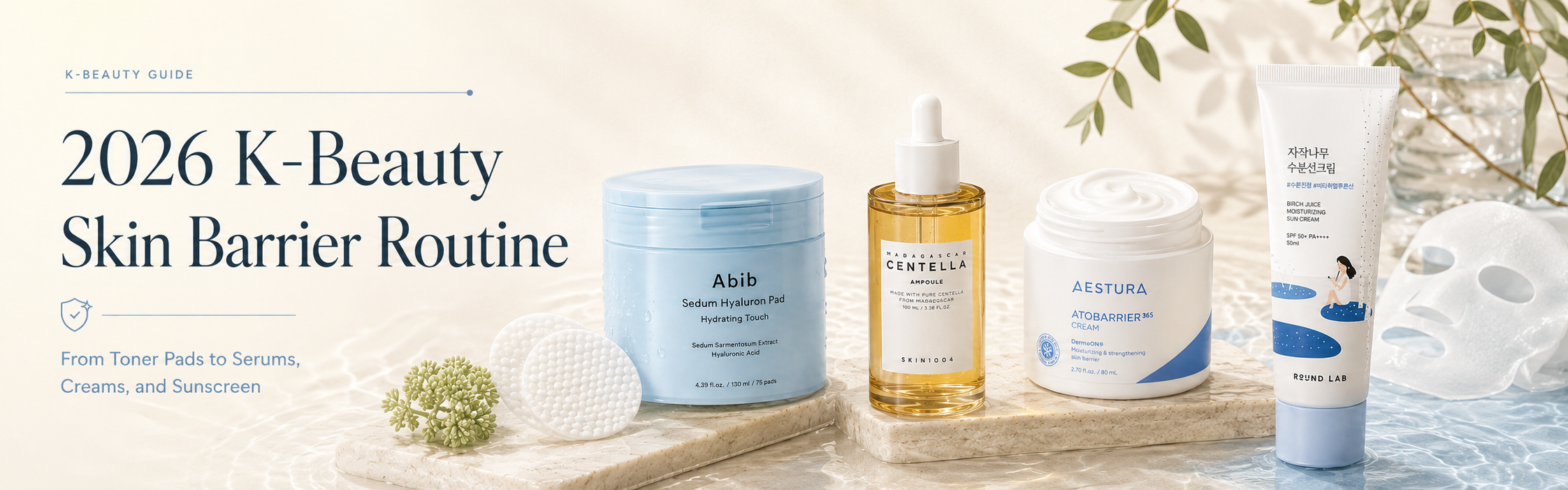 2026 K-Beauty Skin Barrier Routine: From Toner Pads to Serums, Creams ...