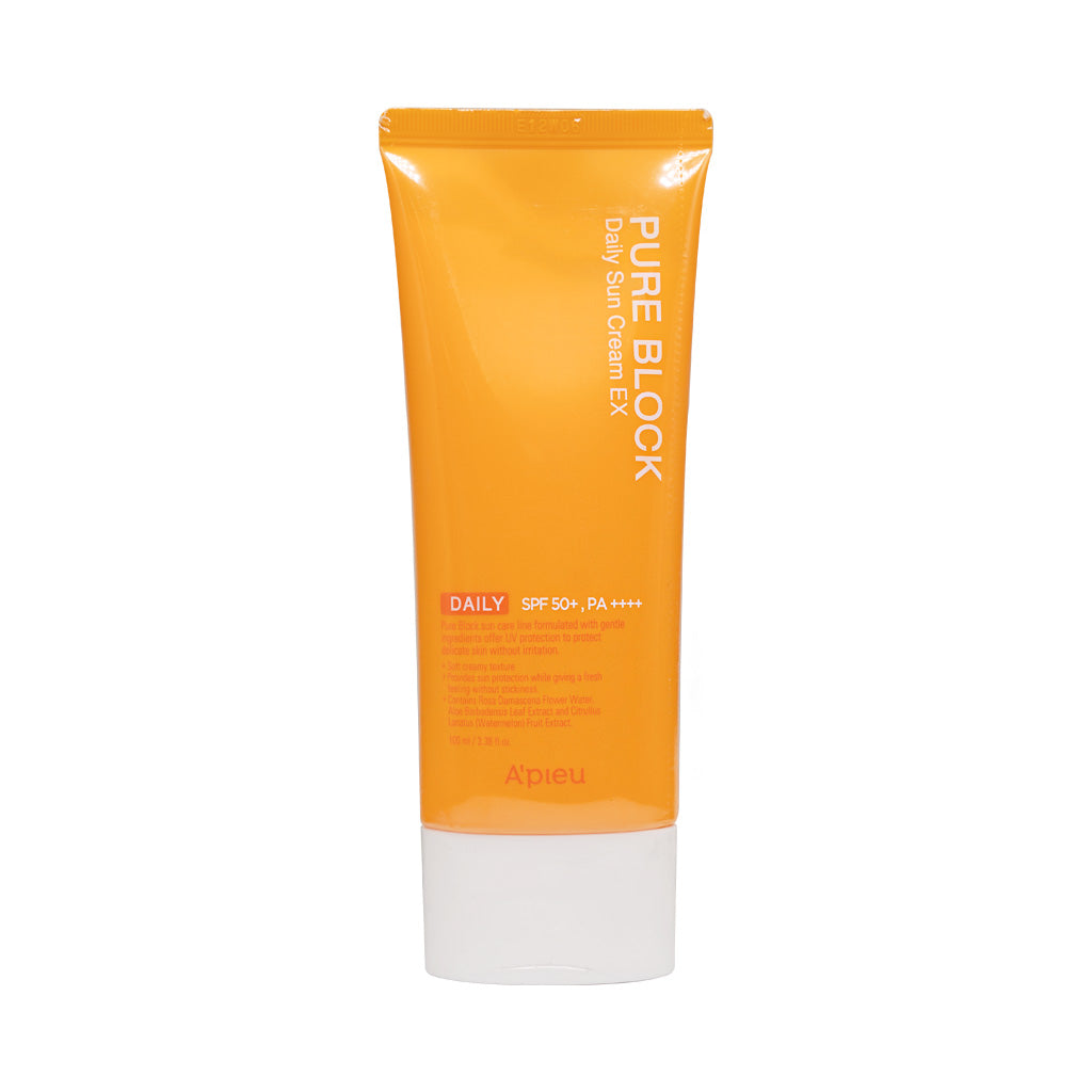 [A'PIEU] Pure Block Daily Sun Cream EX (SPF50+ PA++++) (2023) - 100ml – RRS