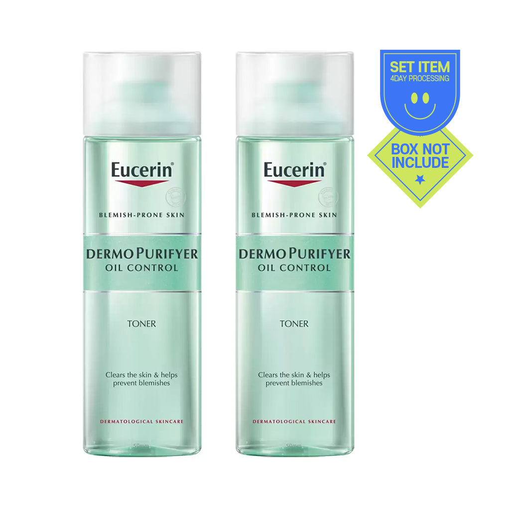 [EUCERIN] Dermo Purifyer Oil Control Toner - 1pack(200mlx2ea) – RRS