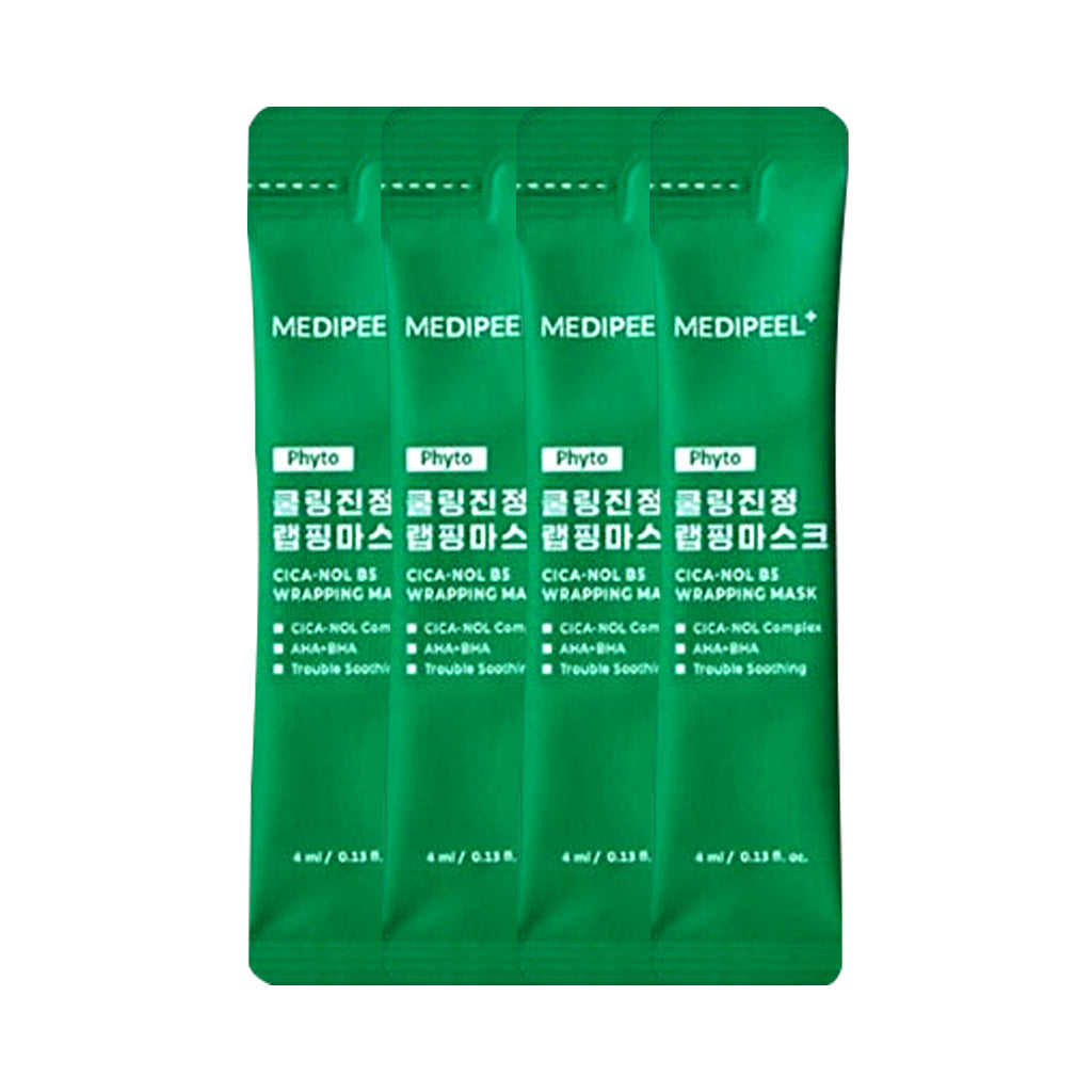 [DAISO] MEDIPEEL Cica Cooling Calming Wrapping Mask - 1pack (4mlx4ea) – RRS