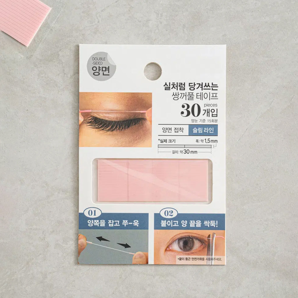 [DAISO] Double-Sided String Double Eyelid Tape - 1pack (30pcs) – RRS